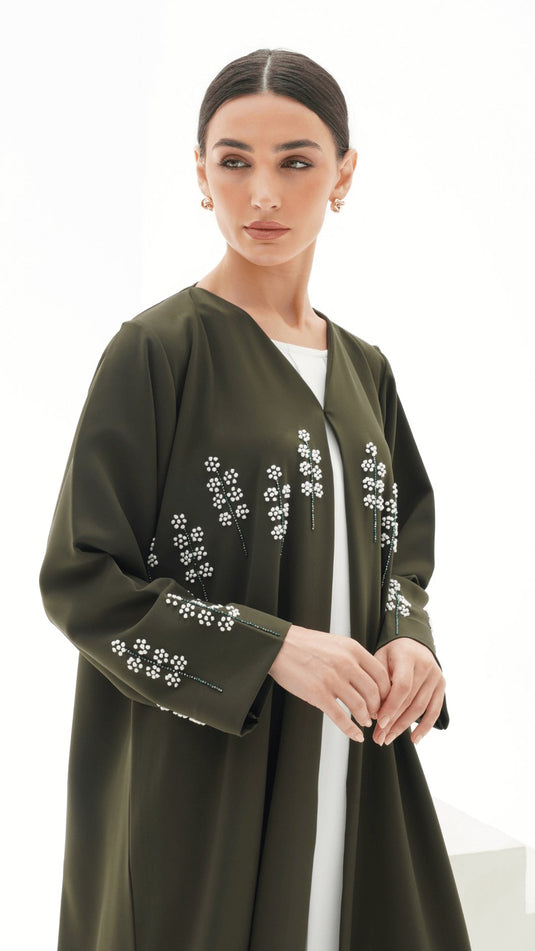 Shop the Latest Abaya Designs – Crystal Abaya Studio