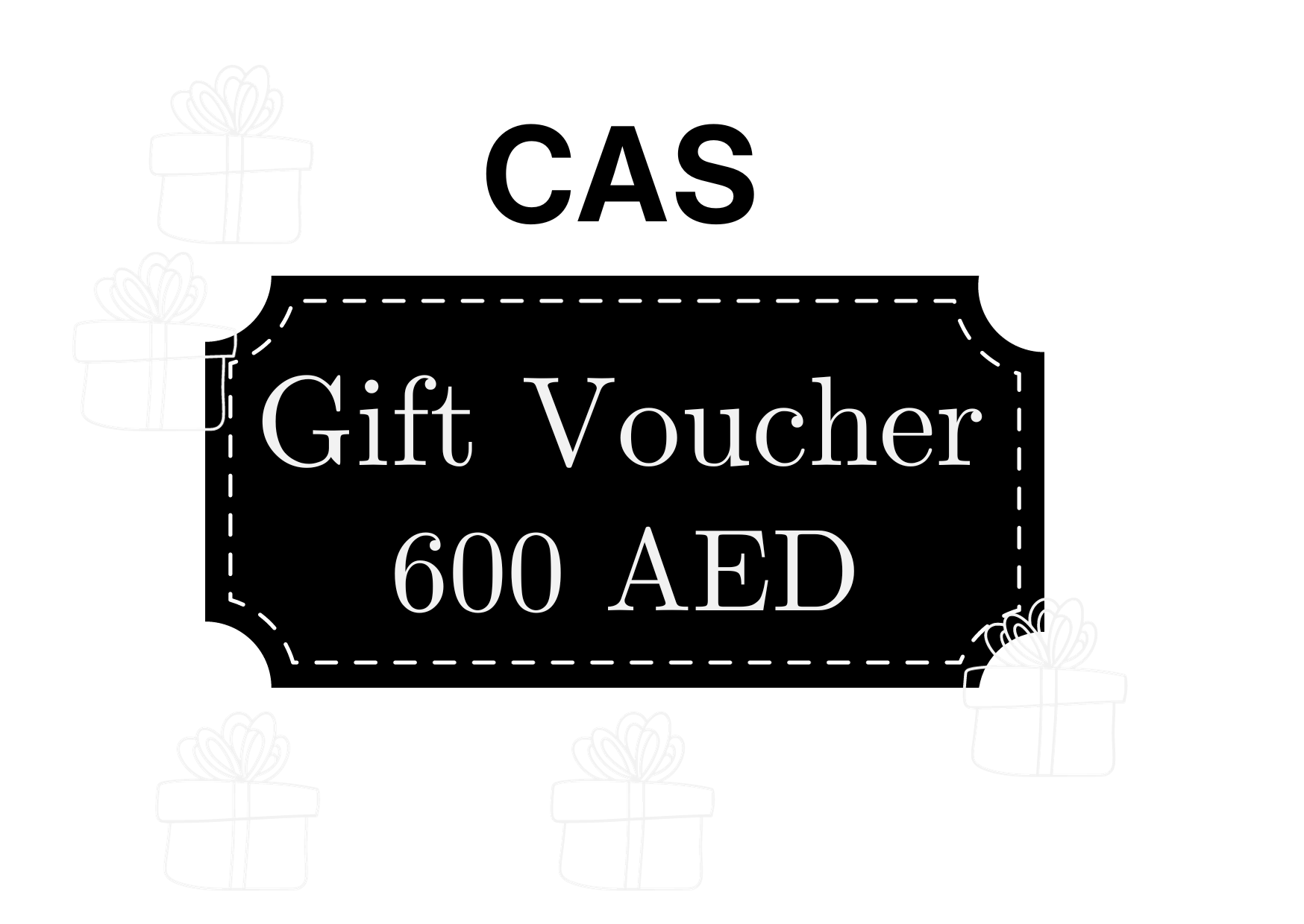 CAS 600 AED GIFT CARD – CAS Abaya